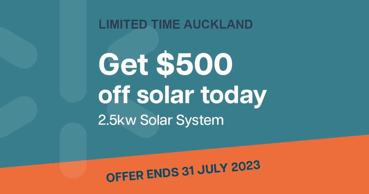 Exclusive Simply Solar Special Offer - Auckland